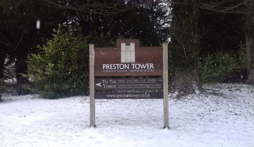 Preston Tower - a winter wonderland! - Independent Hostels