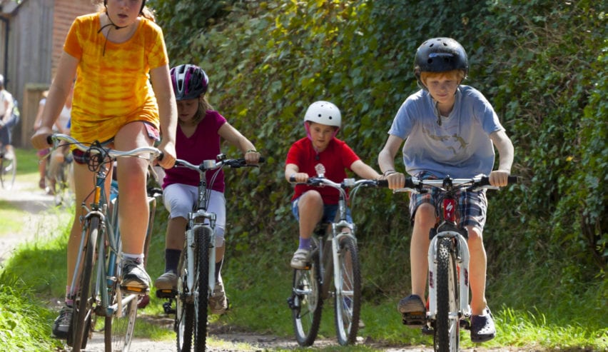 Country lanes and access to the National Cycle Route 2, Ashclyst Farm ...