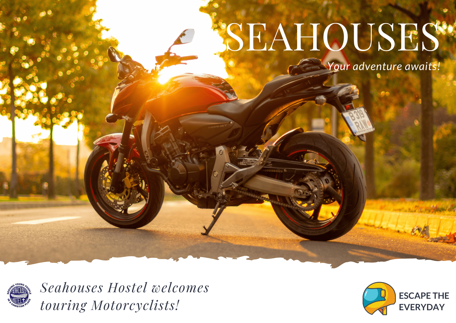 Seahouses Hostel welcomes touring Motorcyclists! - Independent Hostels