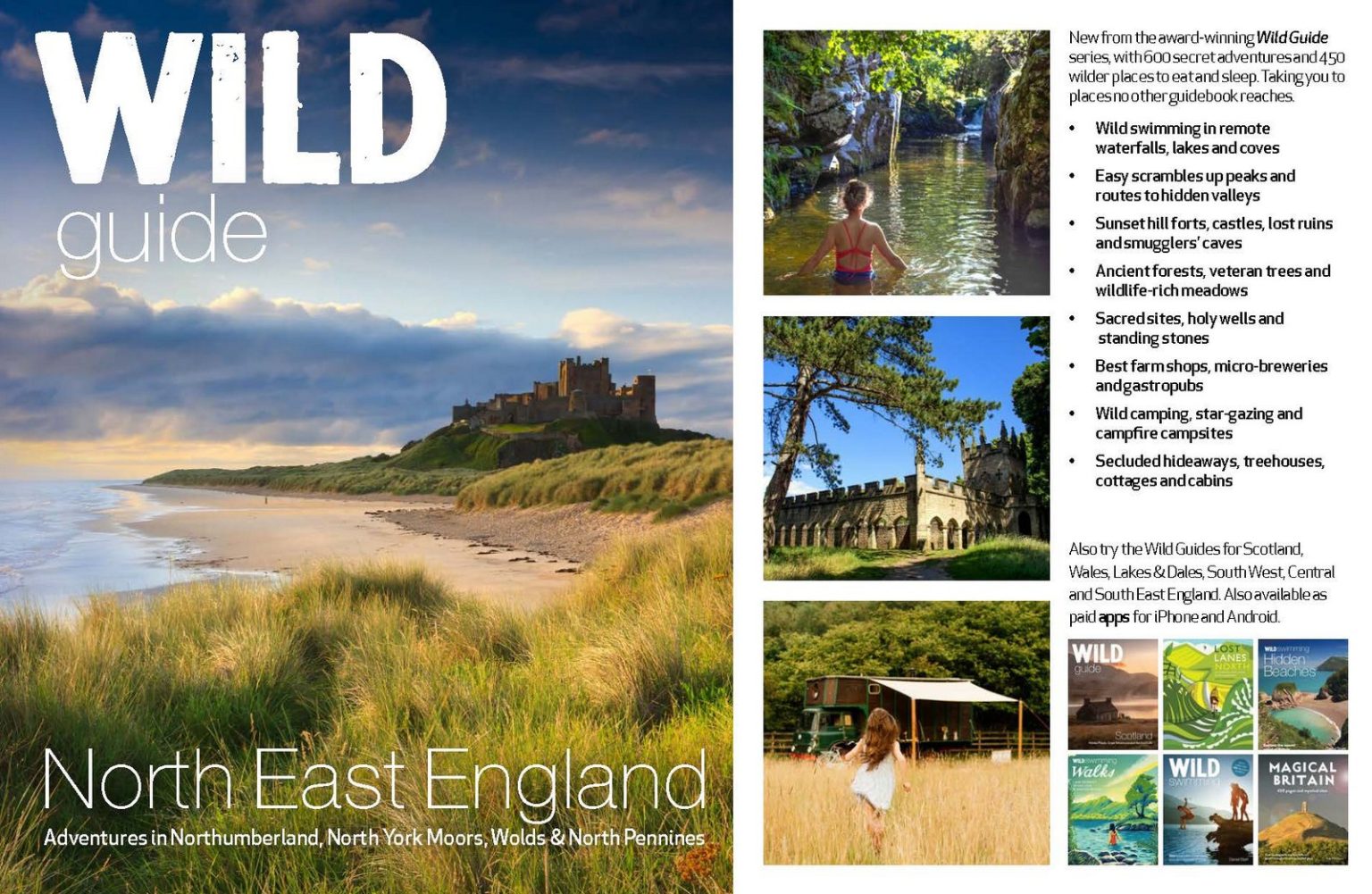 The Wild Guide - North East England. Accommodation in hostels